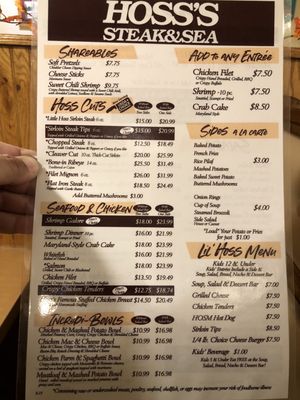 HOSS’S STEAK & SEA HOUSE - Updated October 2025 - 12 Photos & 30 ...