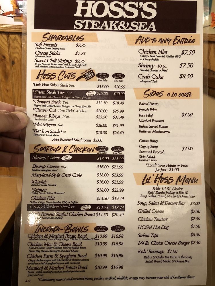 HOSS’S STEAK & SEA HOUSE - Updated March 2025 - 10 Photos & 25 Reviews ...
