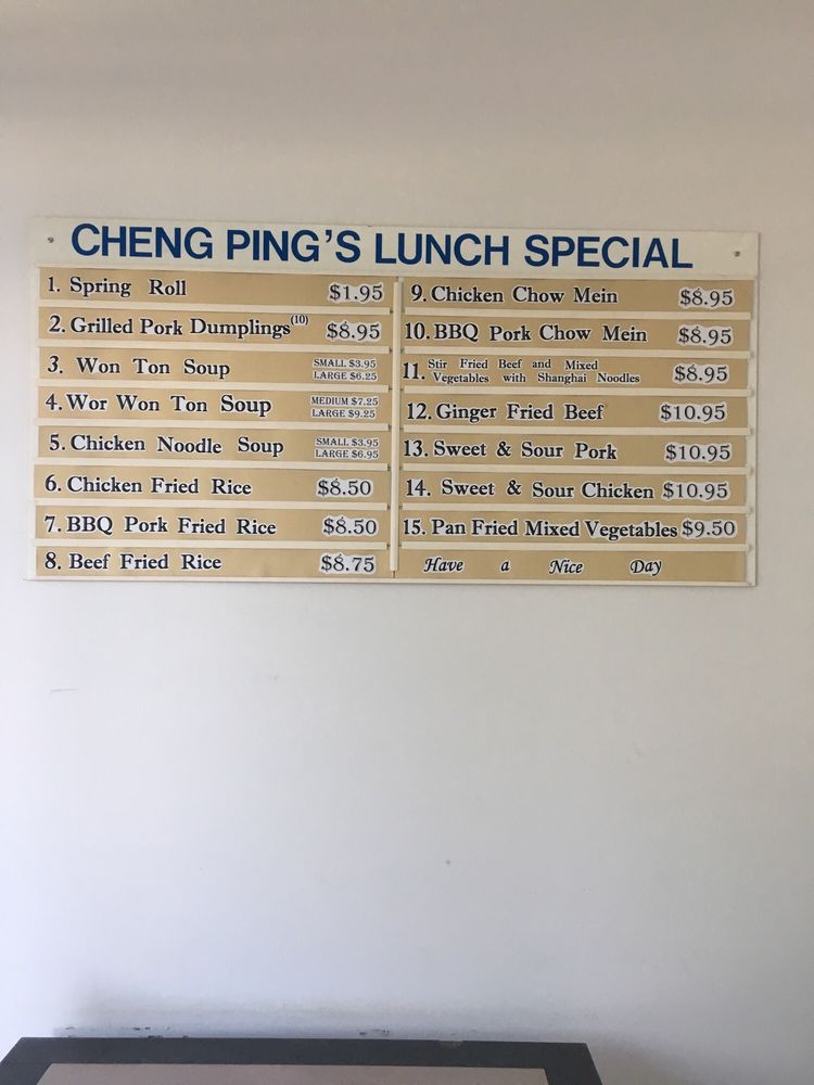 CHENG PING NOODLE HOUSE - Updated October 2025 - 2197 Pegasus Way NE ...