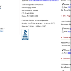 UNION SUPPLY DIRECT - 12 Photos & 80 Reviews - Dallas, Texas - Couriers ...