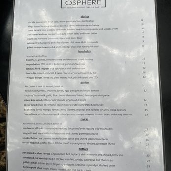 OSPHERE GRILL AND BAR - Updated December 2025 - 605 Photos & 369 ...