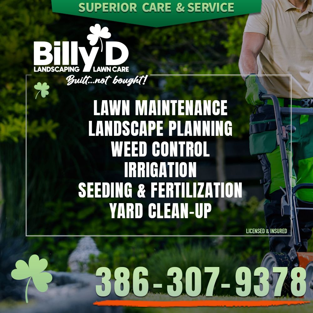 BILLY D LANDSCAPING LAWN CARE - Updated April 2024 - Request a Quote ...