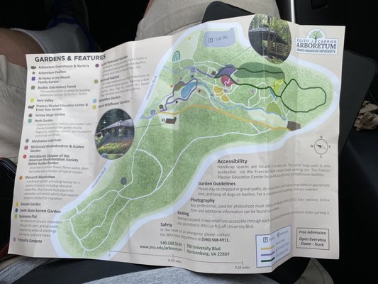 EDITH J. CARRIER ARBORETUM - JAMES MADISON UNIVERSITY - Updated August ...