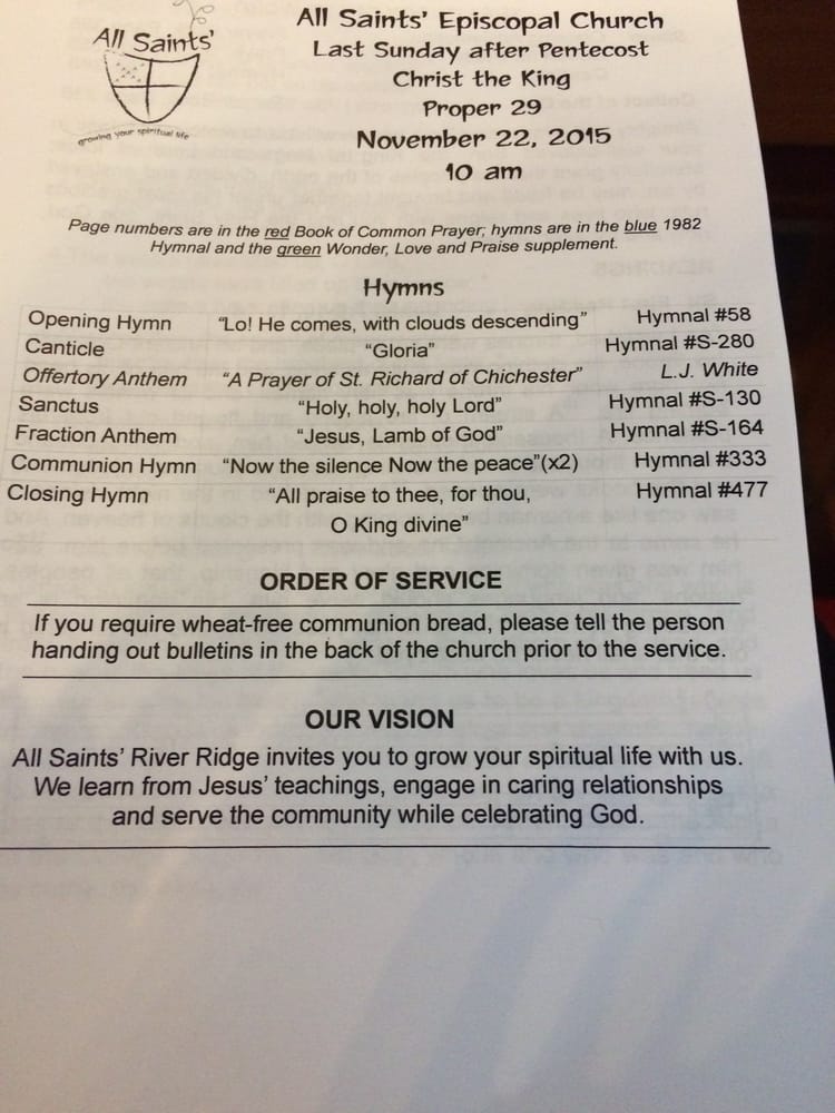 ALL SAINTS’ EPISCOPAL CHURCH - Updated June 2024 - 100 Rex Dr, River ...