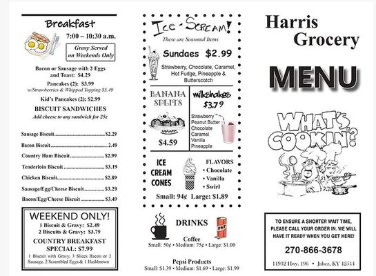 HARRIS GROCERY - Updated September 2025 - 11932 Highway 196, Jabez ...
