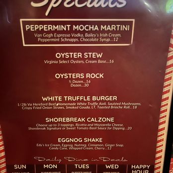 SHOREBREAK PIZZA & TAPHOUSE - PUNGO - Updated March 2025 - 350 Photos ...