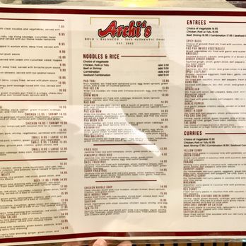 ARCHI’S THAI CAFE - Updated February 2025 - 783 Photos & 796 Reviews ...