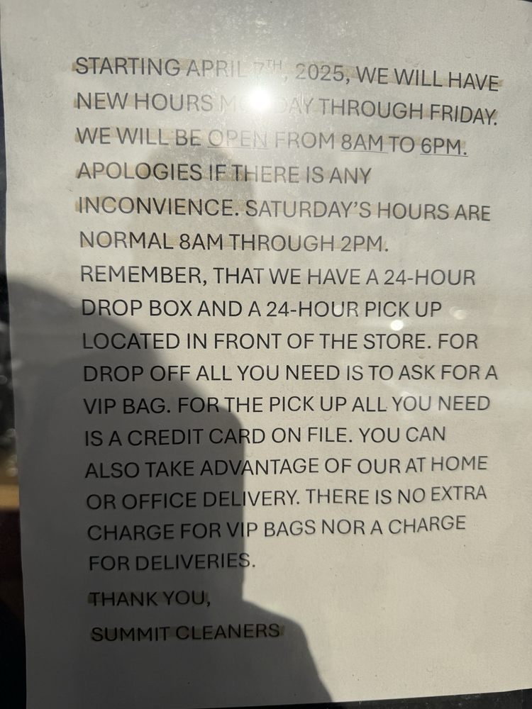 SUMMIT CLEANERS - Updated October 2025 - 28 Reviews - 8710 N Union Blvd ...