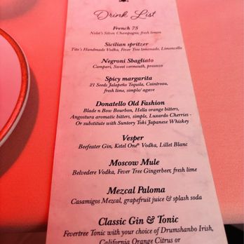 DONATELLO RESTAURANT - Updated September 2025 - 501 Photos & 454 Reviews - 232 N Dale Mabry Hwy ...