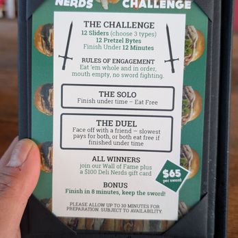 DELI NERDS - Updated August 2025 - 168 Photos & 45 Reviews - 1525 Mesa ...