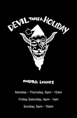 DEVIL TAKES A HOLIDAY - Updated June 2024 - 111 St Paul St, Burlington ...