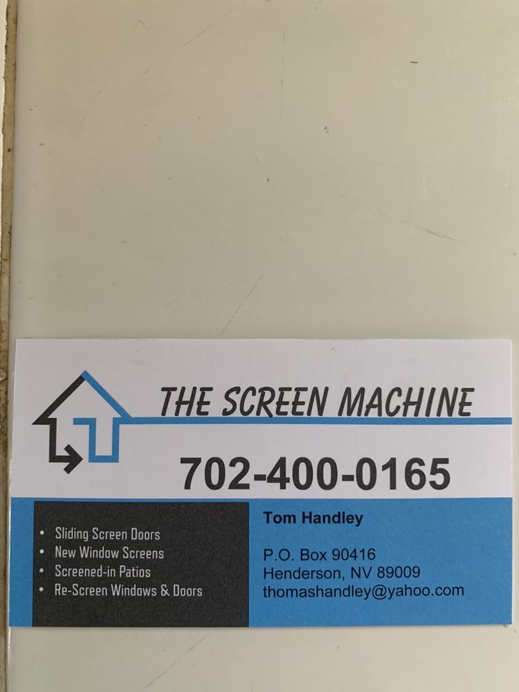 THE SCREEN MACHINE - Updated July 2025 - 68 Reviews - Henderson, Nevada ...