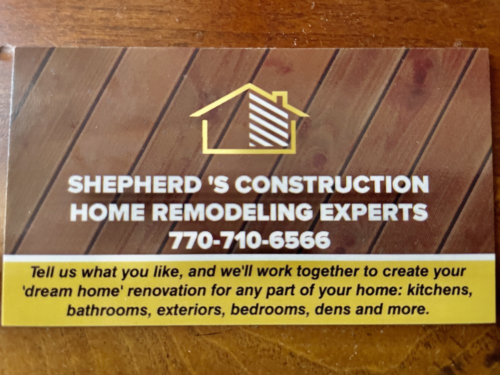 SHEPHERDS CONSTRUCTION - Lawrenceville, Georgia - General Contractors ...