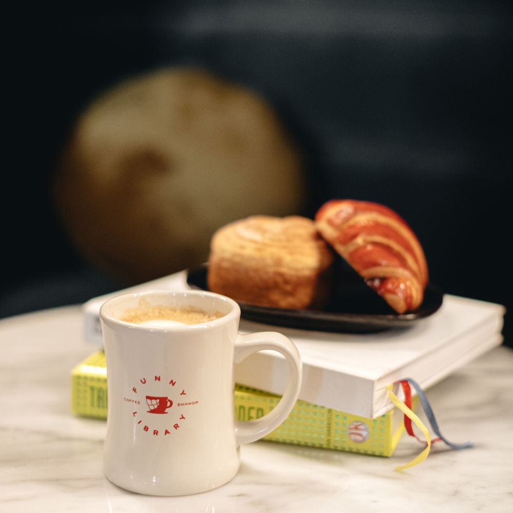 FUNNY LIBRARY COFFEE SHOP - Updated December 2025 - 214 Photos & 84 ...