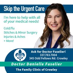 DANIELLE FUSELIER, MD - THE FAMILY CLINIC OF CROWLEY - 345 Odd Fellows ...