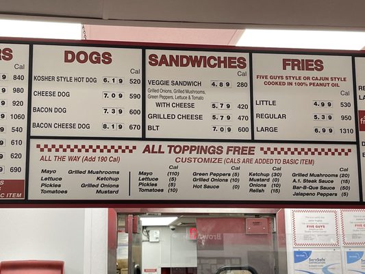 FIVE GUYS - Updated June 2024 - 18 Photos & 29 Reviews - 1125 Haines Rd ...