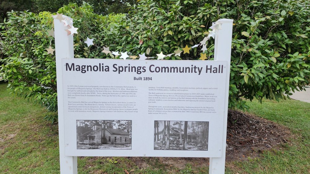 MAGNOLIA SPRINGS COMMUNITY HALL - Updated December 2025 - 12175 ...