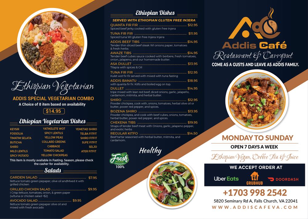 ADDIS CAFE - 98 Photos & 31 Reviews - 5820 Seminary Rd, Falls Church ...