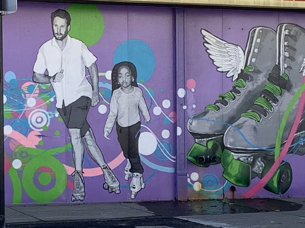 PUBLIC ART - SKATELAND ARENA MURAL - 33 E Ferry St, Buffalo, NY - Yelp