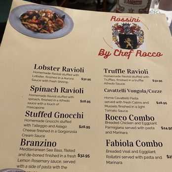 ROSSINI BY CHEF ROCCO - Updated October 2025 - 85 Photos & 44 Reviews ...