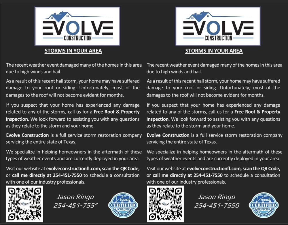 EVOLVE CONSTRUCTION - Updated August 2025 - Request a Quote - Waco ...