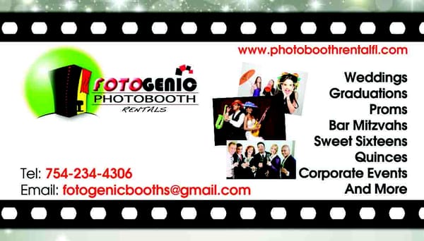 FOTOGENIC PHOTOBOOTH RENTAL - Updated June 2024 - 6520 NW 14th St ...