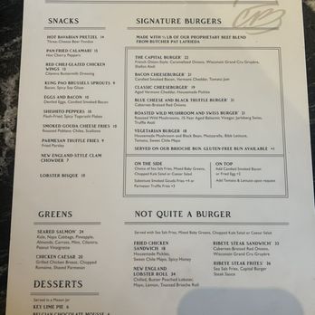 THE CAPITAL BURGER - Updated July 2024 - 1275 Photos & 932 Reviews ...