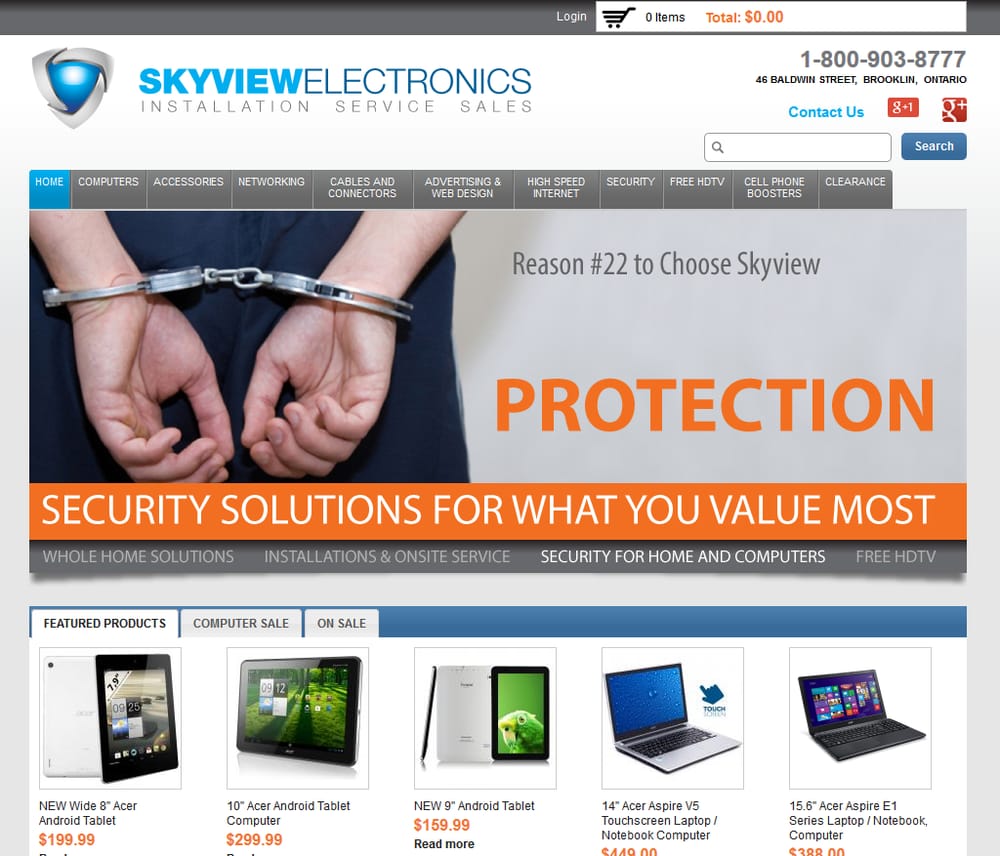 SKYVIEW ELECTRONICS - Updated December 2025 - 46 Baldwin Street N, Whitby, Ontario - Security ...