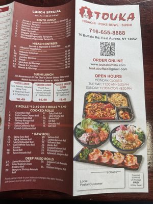 TOUKA SUSHI & HIBACHI - Updated May 2026 - 26 Photos & 29 Reviews - 16 ...