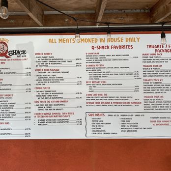 THE ORIGINAL Q SHACK - Updated September 2024 - 582 Photos & 772 ...