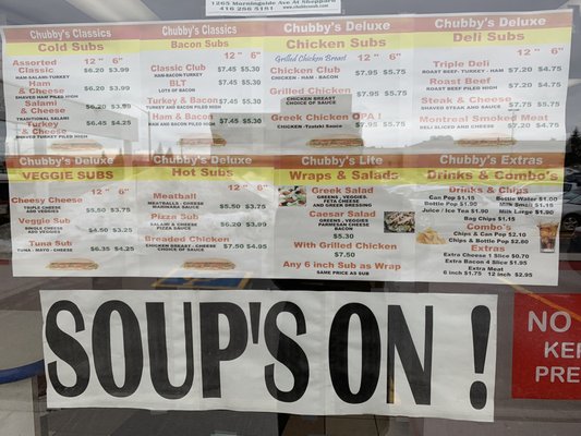 CHUBBY’S SUBS - 41 Photos & 36 Reviews - 1265 Morningside Avenue ...