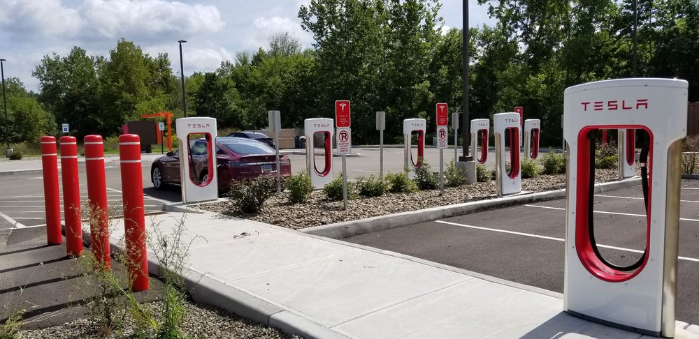 TESLA SUPERCHARGER - Updated August 2025 - 125 Victory Hwy, Painted ...