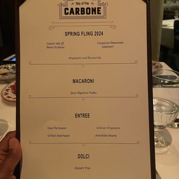 CARBONE - Updated June 2024 - 4127 Photos & 1600 Reviews - 3730 Las ...