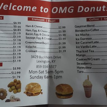 OMG DONUTS - Updated July 2025 - 46 Photos & 36 Reviews - 3449 Buckhorn ...