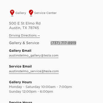 TESLA SERVICE CENTER AND GALLERY - Updated October 2025 - 41 Photos ...