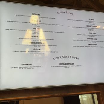 BELFRY WOOD FIRED GRILL AND BREWERY - Updated July 2025 - 337 Photos ...