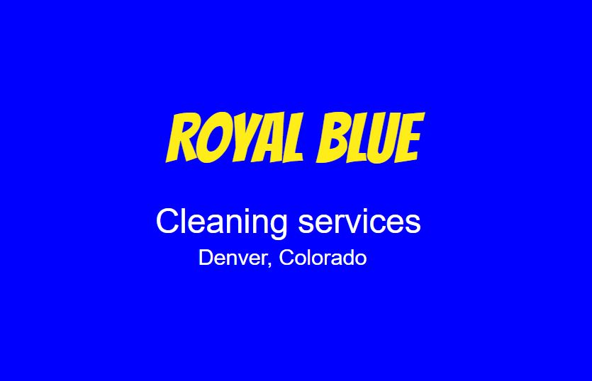 ROYAL BLUE CLEANING SERVICE - Updated March 2024 - 14434 E Colorado Dr ...