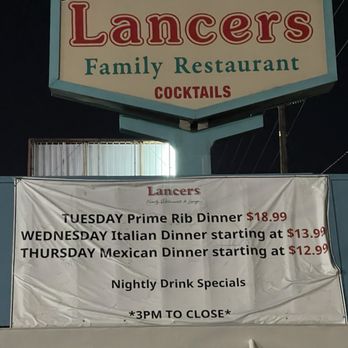LANCERS RESTAURANT - Updated September 2025 - 650 Photos & 670 Reviews ...