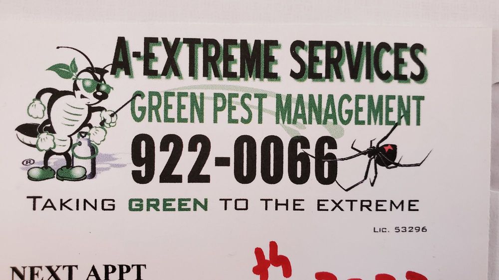 A-EXTREME SERVICES GREEN PEST MANAGEMENT - Updated October 2025 - 22 ...