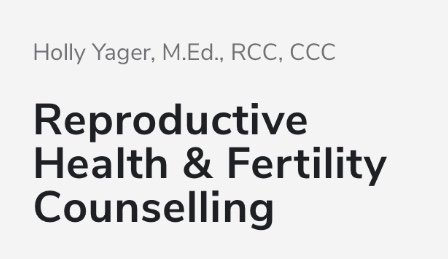 REPRODUCTIVE HEALTH & FERTILITY COUNSELLING - Updated February 2025 ...