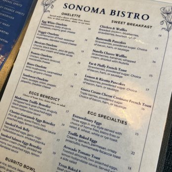 SONOMA BISTRO - Updated December 2025 - 680 Photos & 449 Reviews - 59 ...