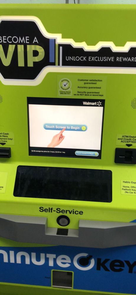 MINUTE KEY WALMART - 2525 US Hwy 70 SE, Hickory, North Carolina - Keys ...