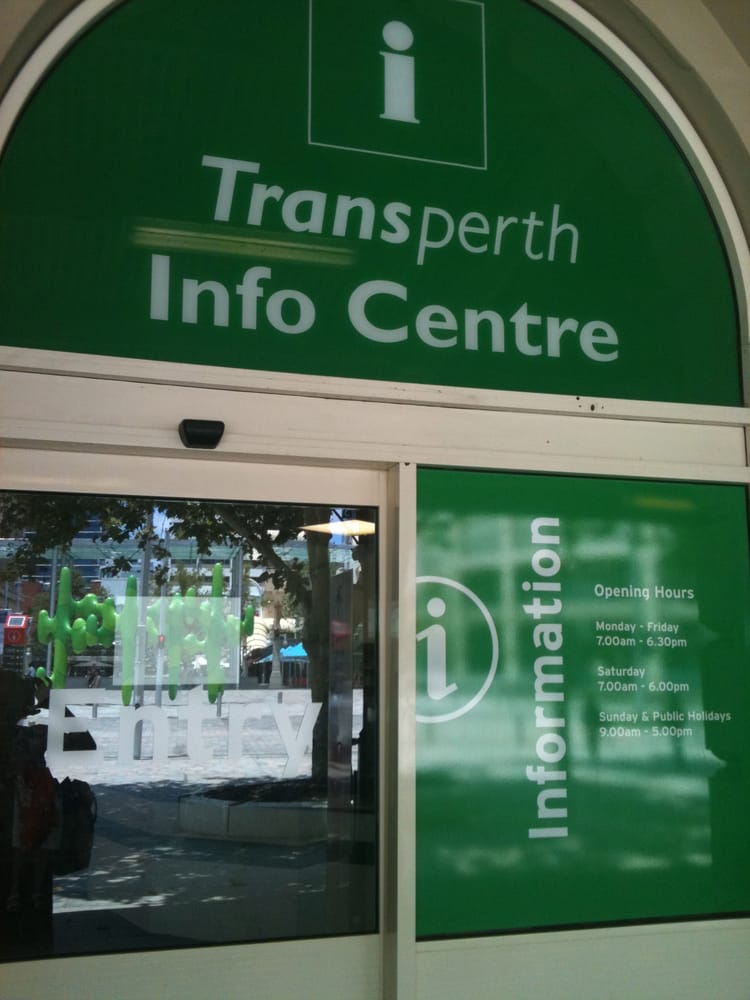 TRANSPERTH INFO CENTRE - Updated November 2024 - Wellington St, Perth ...