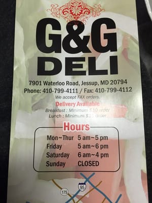 G&G DELI - Updated October 2025 - 11 Photos & 16 Reviews - 7901 ...