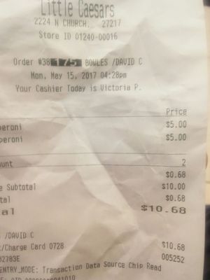 LITTLE CAESARS PIZZA - Updated November 2025 - 2224 N Church St ...