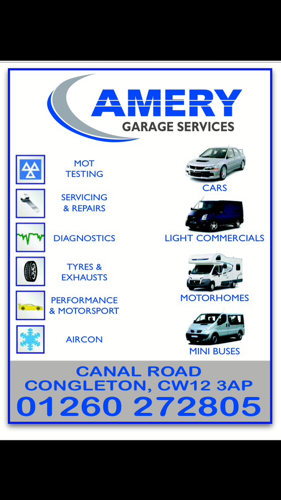 AMERYS GARAGE - Updated September 2024 - 111a Canal Road, Congleton ...