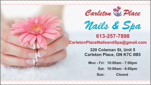 CARLETON PLACE NAILS & SPA - Updated December 2025 - 320 Coleman Street ...