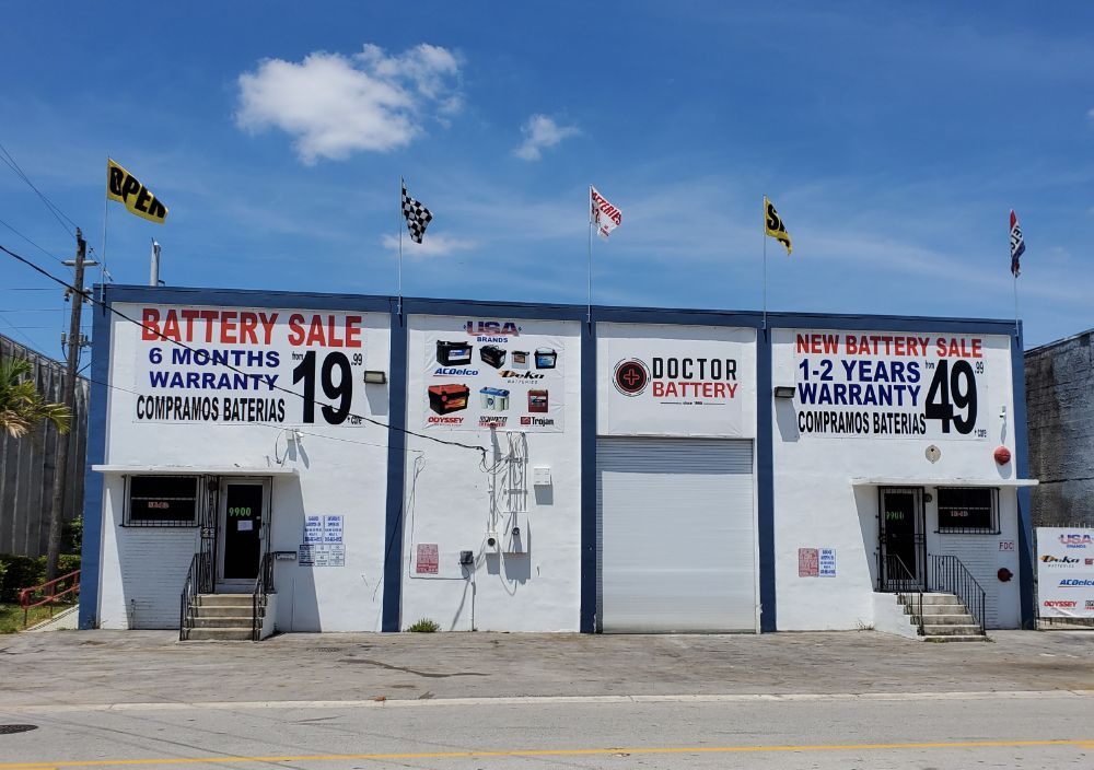 DOCTOR BATTERY - Updated January 2026 - 11 Photos - 9900 NW 79th Ave ...