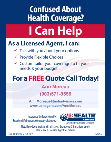 ANN MOREAU - US HEALTH GROUP - Tyler, Texas - Health Insurance Offices ...