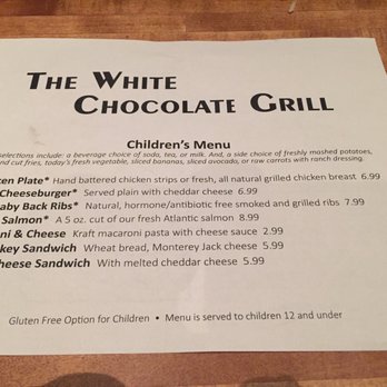 THE WHITE CHOCOLATE GRILL - Updated September 2025 - 1808 Photos & 1921 ...